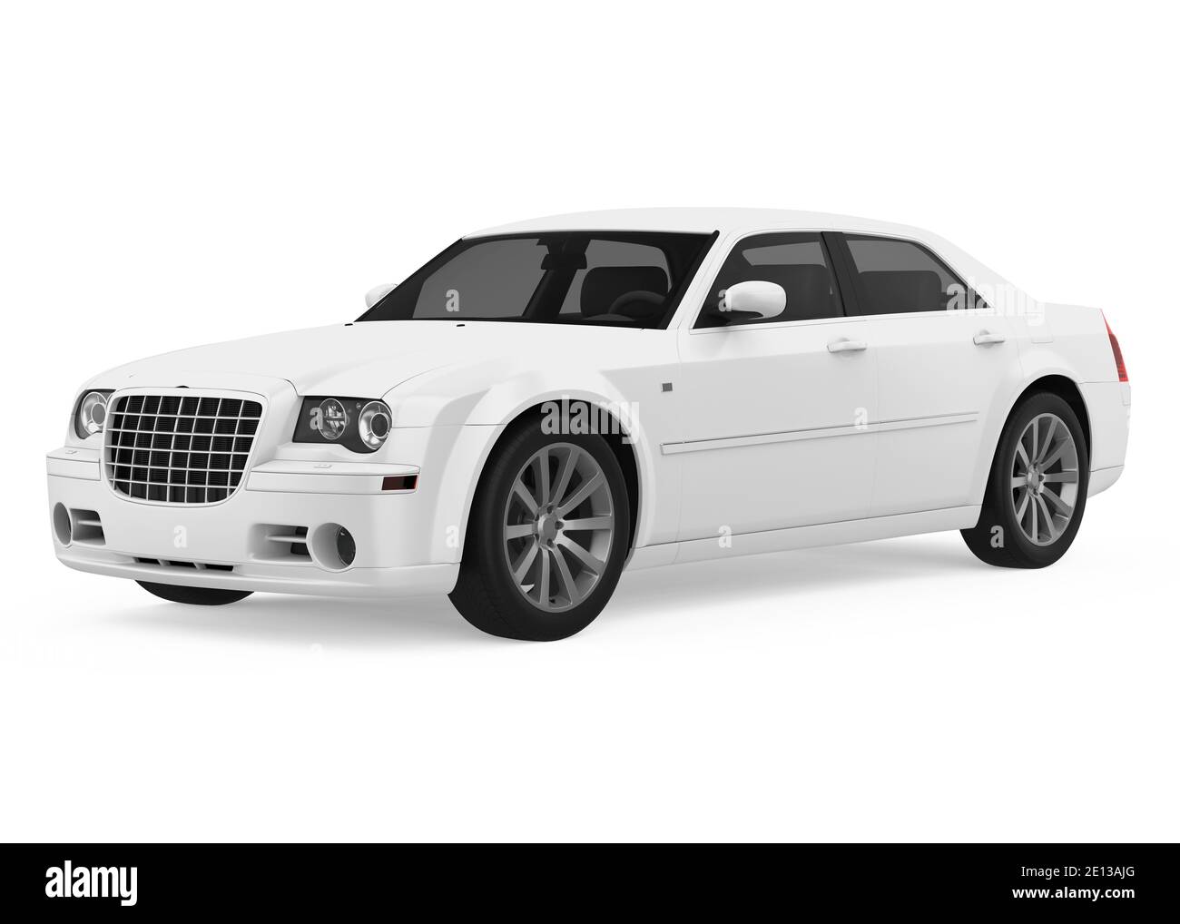 Sedan Car Isolated Stock Photo - Alamy