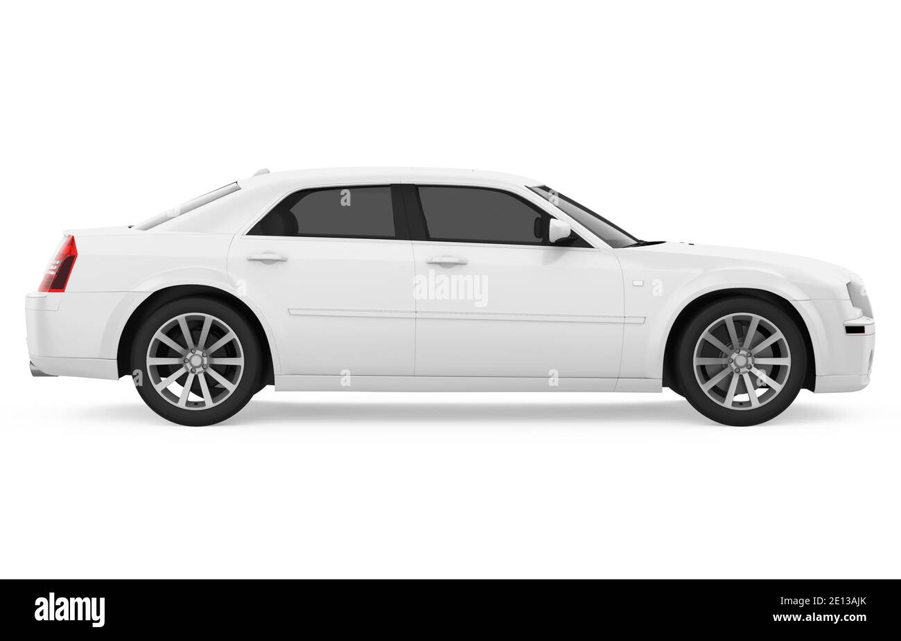 Sedan Car Isolated Stock Photo - Alamy