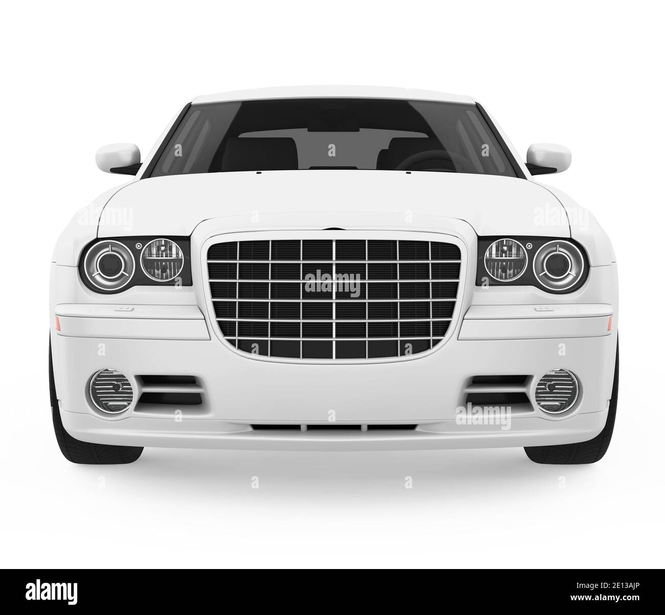 Sedan Car Isolated Stock Photo - Alamy