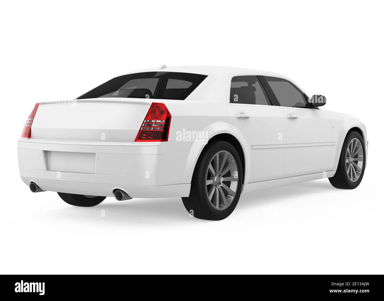 Sedan Car Isolated Stock Photo - Alamy
