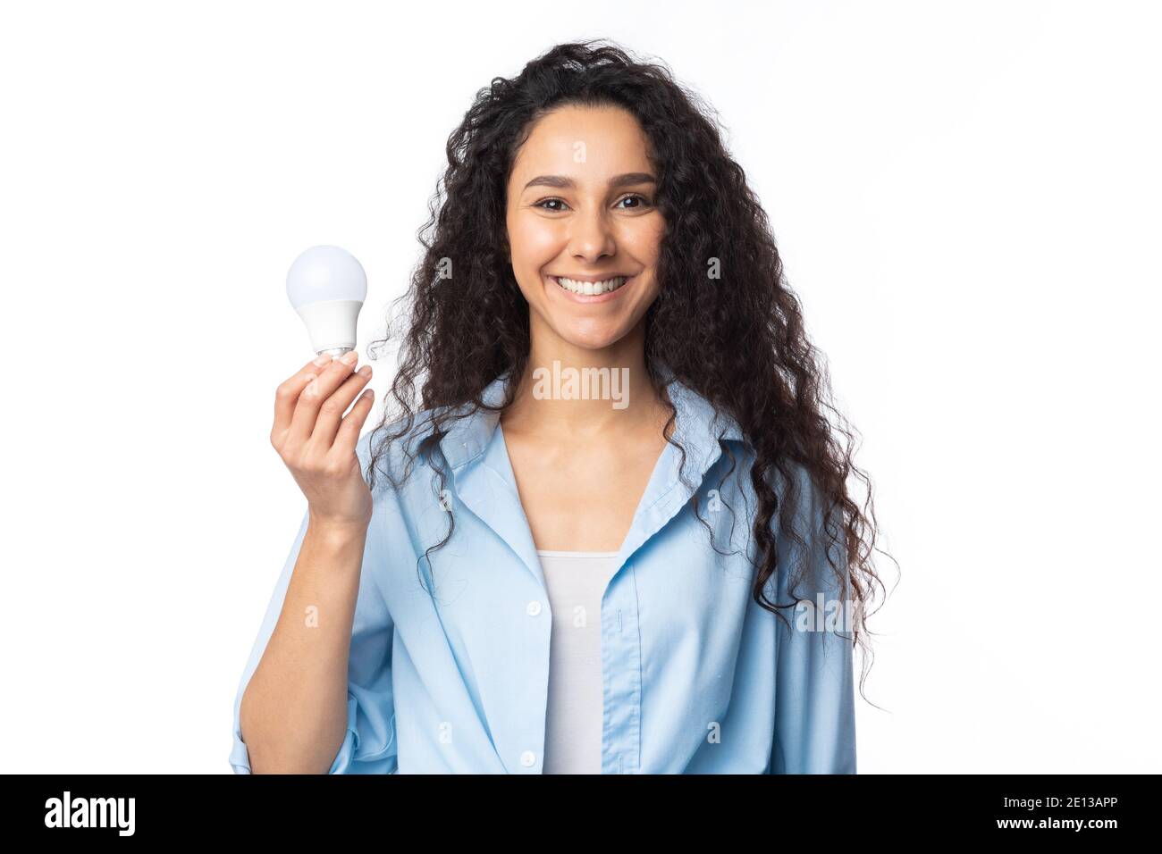 Lightbulb Lady High Resolution Stock Photography and Images - Alamy