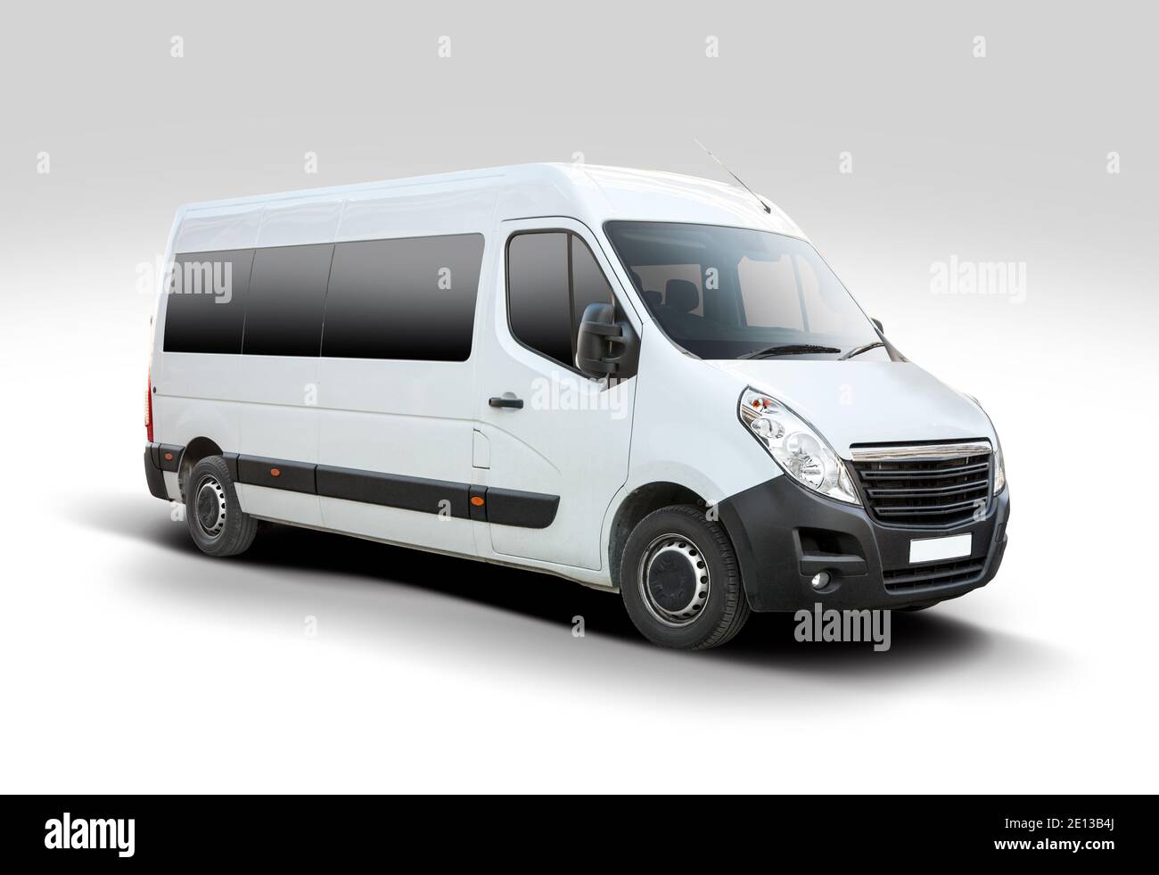 White minibus hi-res stock photography and images - Alamy