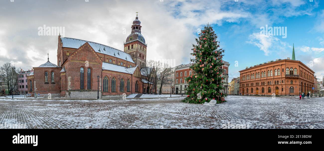 Old brick dome cathedral in riga hi-res stock photography and images ...