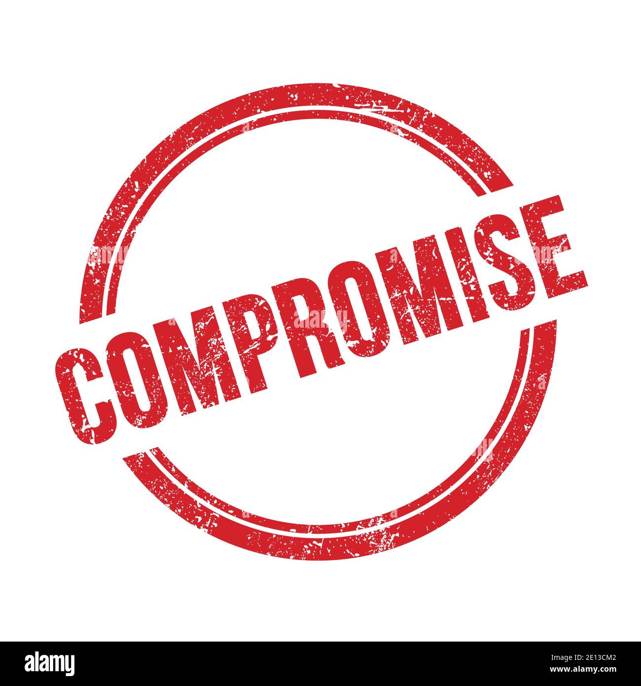 Compromise stamp hi-res stock photography and images - Alamy