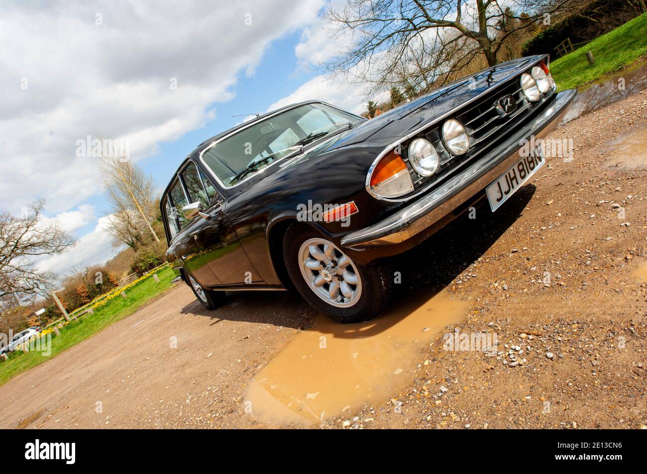 Rare one-off Triumph Stag V8 estate car Stock Photo - Alamy