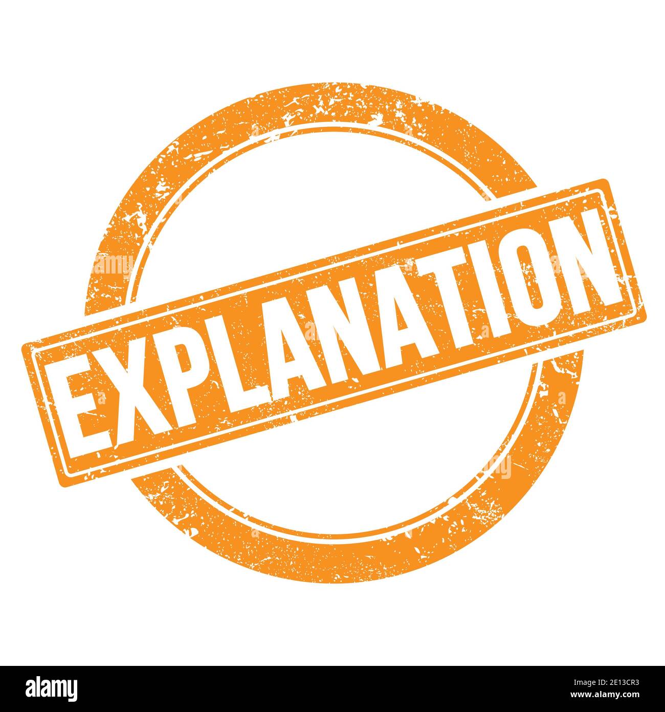 Explanation stamp hi-res stock photography and images - Alamy