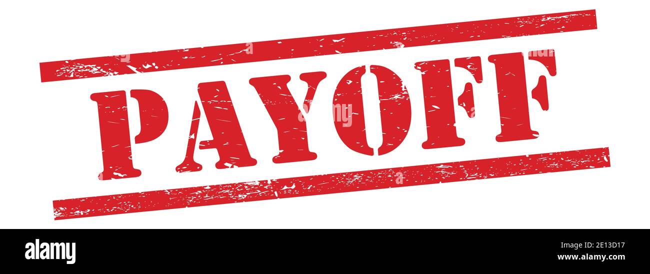 Payoff Word High Resolution Stock Photography and Images - Alamy