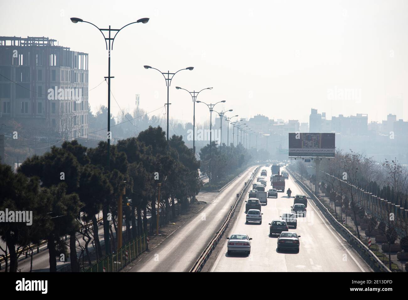 Tehran has been suffocating under a blanket of smog over the past ...