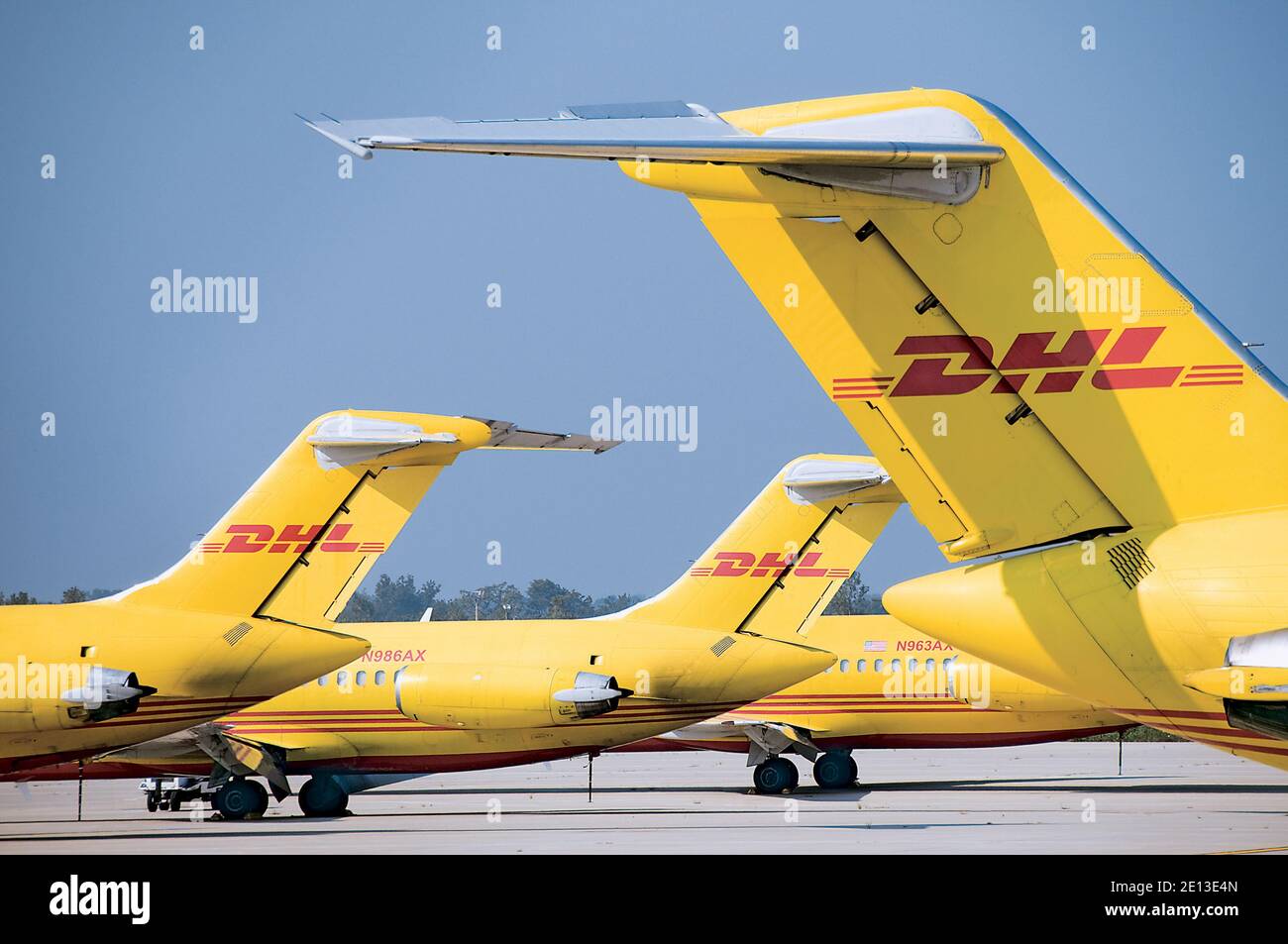 DHL Cargo Jet Airplanes Stock Photo - Alamy