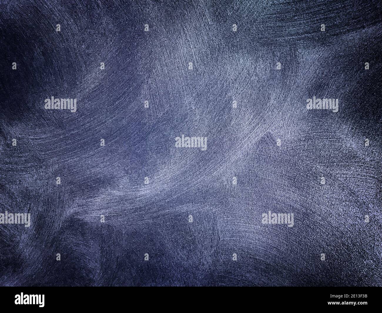 Texture of old wall with decorative plaster navy blue colors. Cracked ...