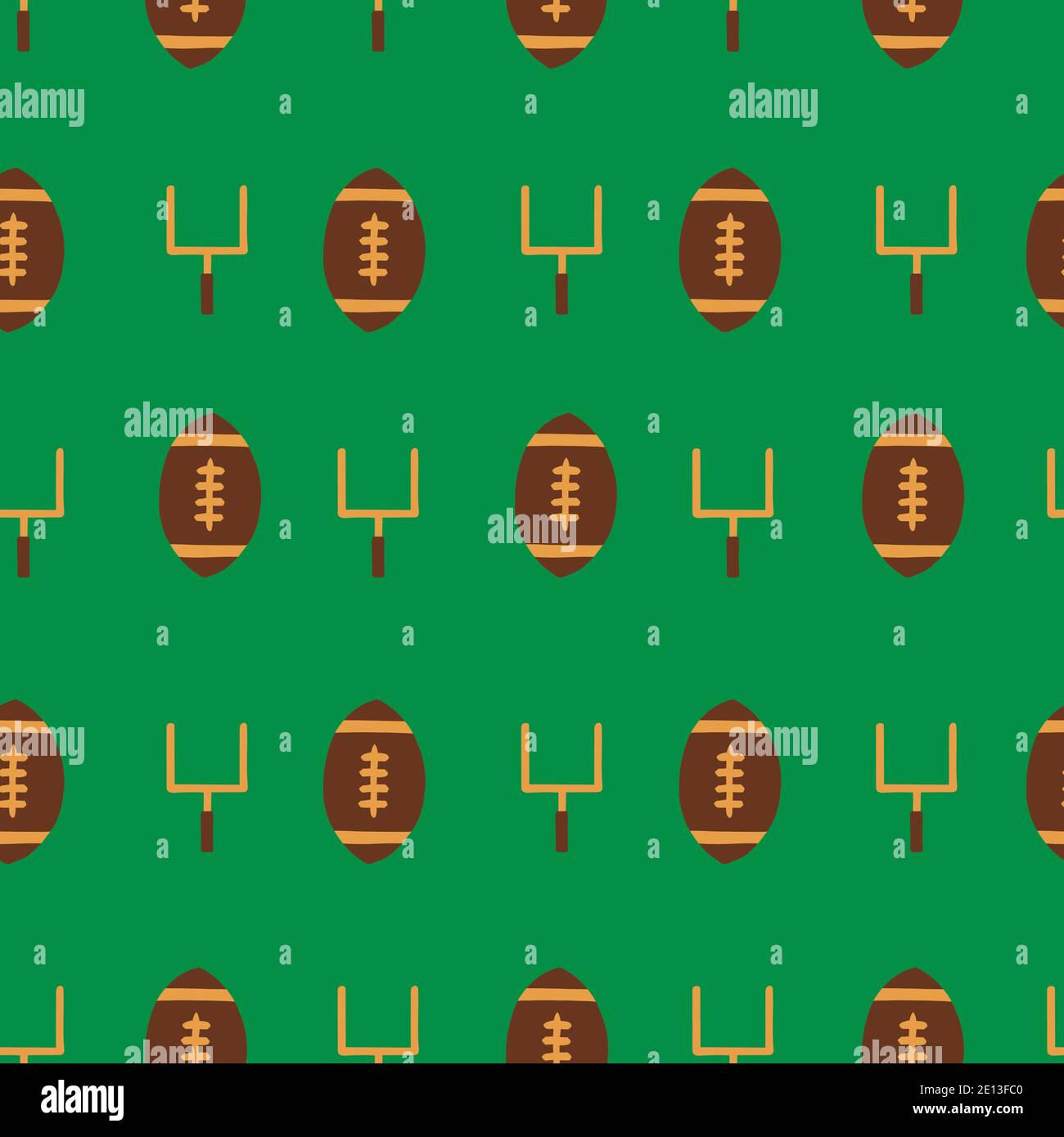 Goal posts american football Stock Vector Images - Alamy