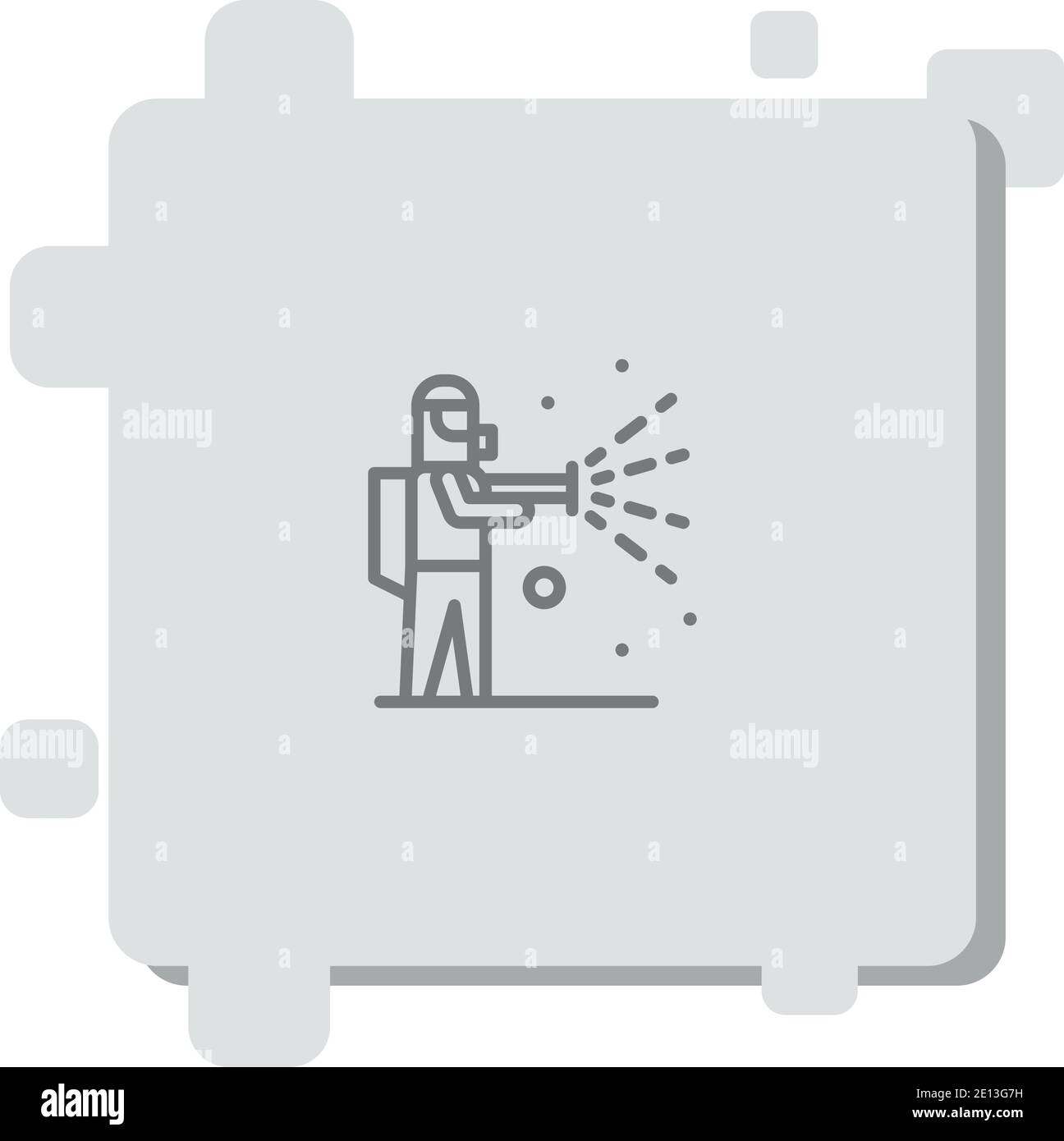 disinfection vector icon modern simple vector illustration Stock Vector ...