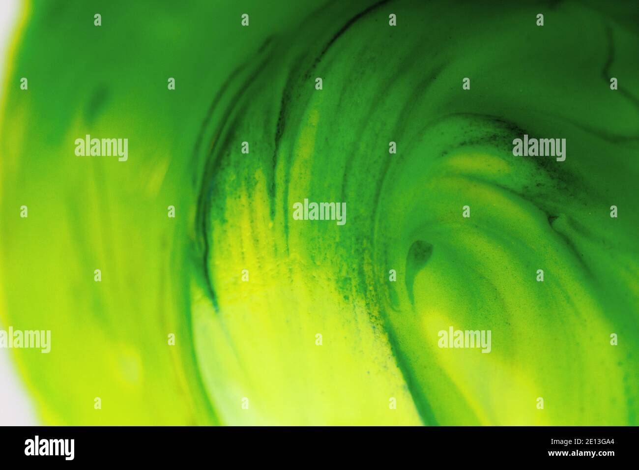 Abstract blurred background. Paint on the palette, streaks from mixing ...