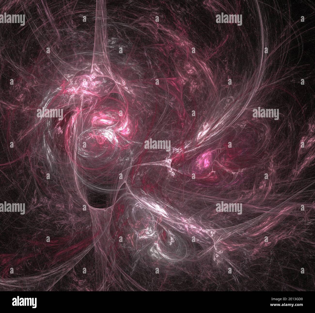 image of one Illustration of digital fractal Stock Photo - Alamy