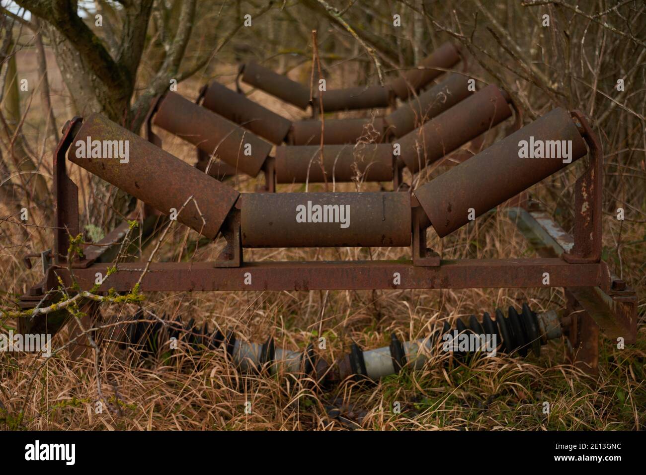 Rusting old pylons hi-res stock photography and images - Alamy