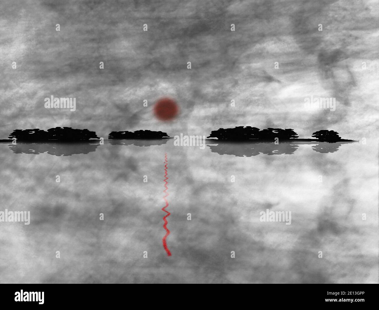 Sumi e sun hi-res stock photography and images - Alamy