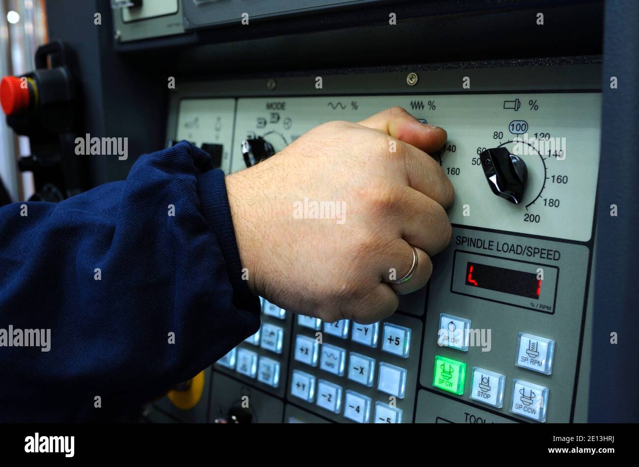 Lathe control panel hi-res stock photography and images - Alamy
