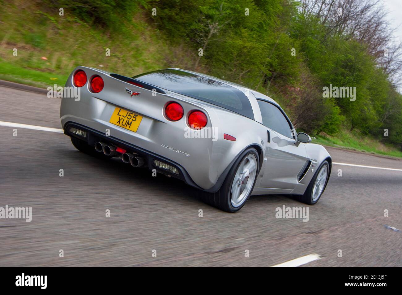 2005 Corvette Z06 American V8 sports car Stock Photo - Alamy