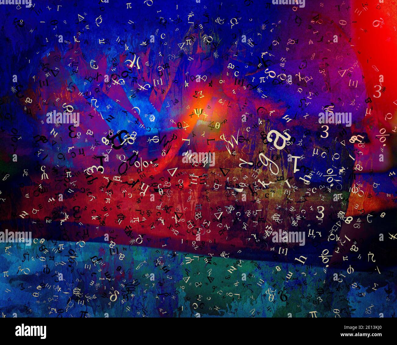 Science art print hi-res stock photography and images - Alamy