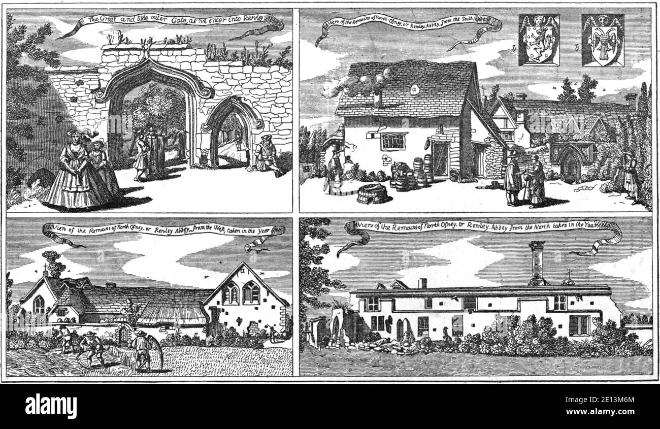 Remains of rewley abbey hi-res stock photography and images - Alamy