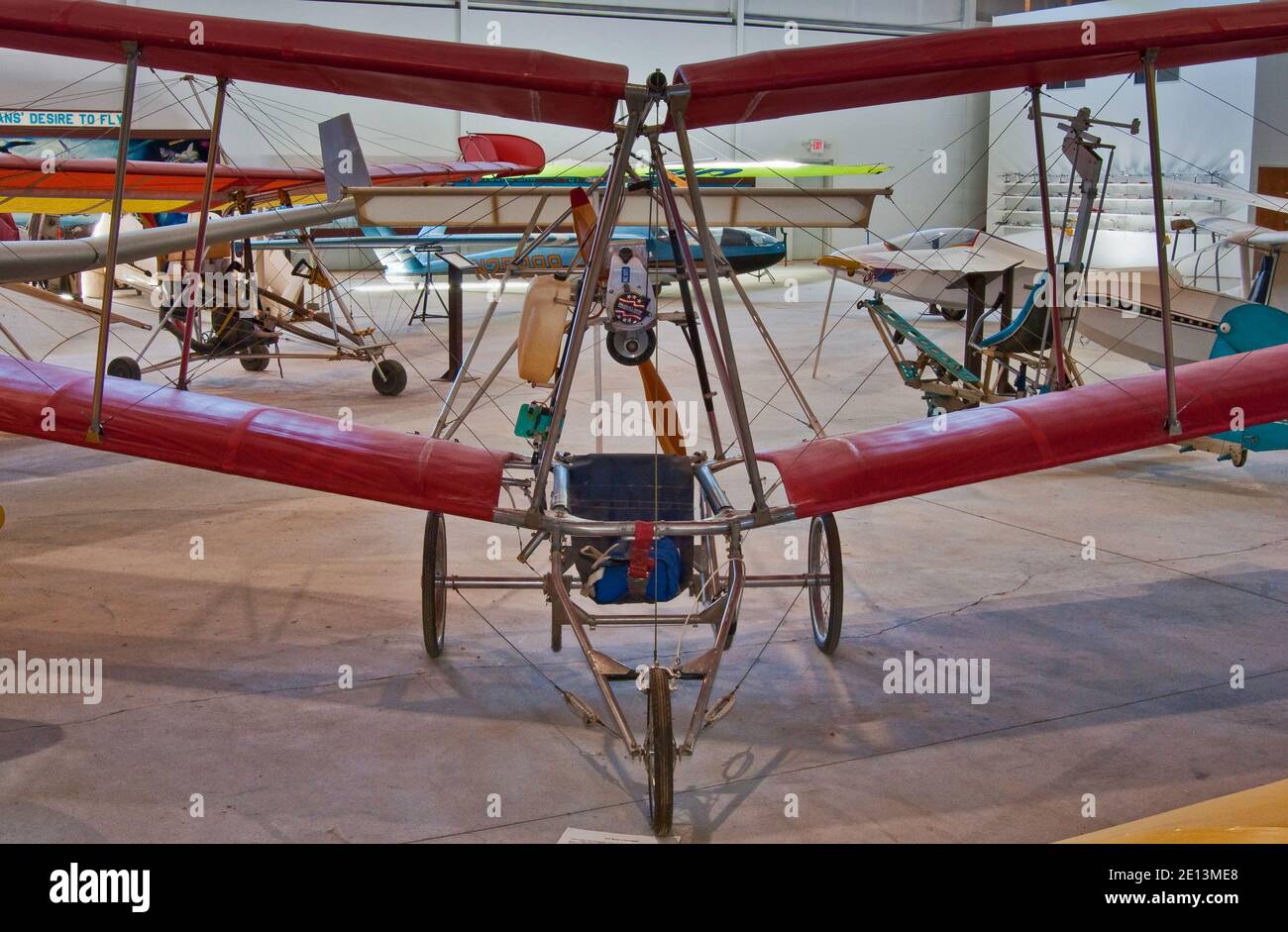Easy Riser Ultralight biplane at Southwest Soaring Museum in Moriarty ...