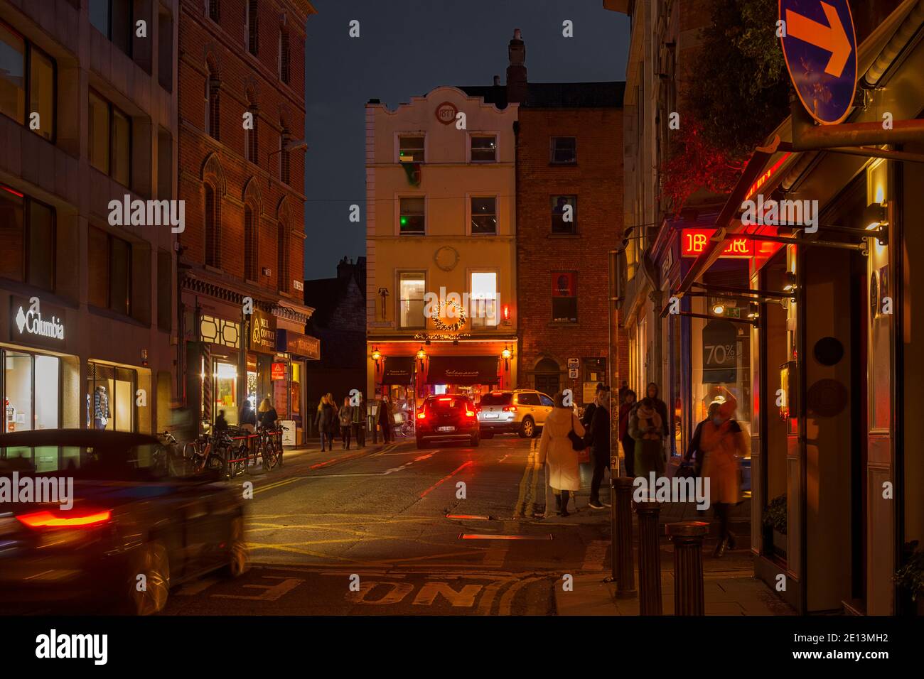 Dame street trinity hi-res stock photography and images - Alamy