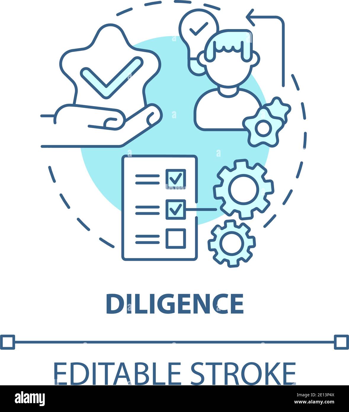 Diligence concept hi-res stock photography and images - Alamy