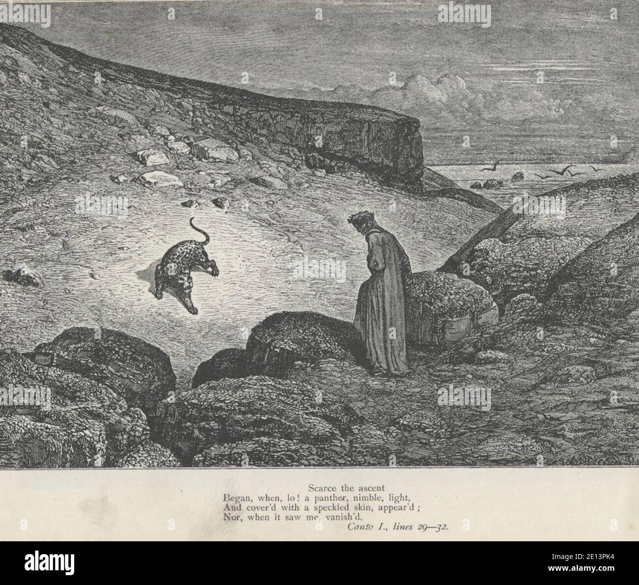 Illustration from Dantes Inferno vintage artwork from the divine poetry ...