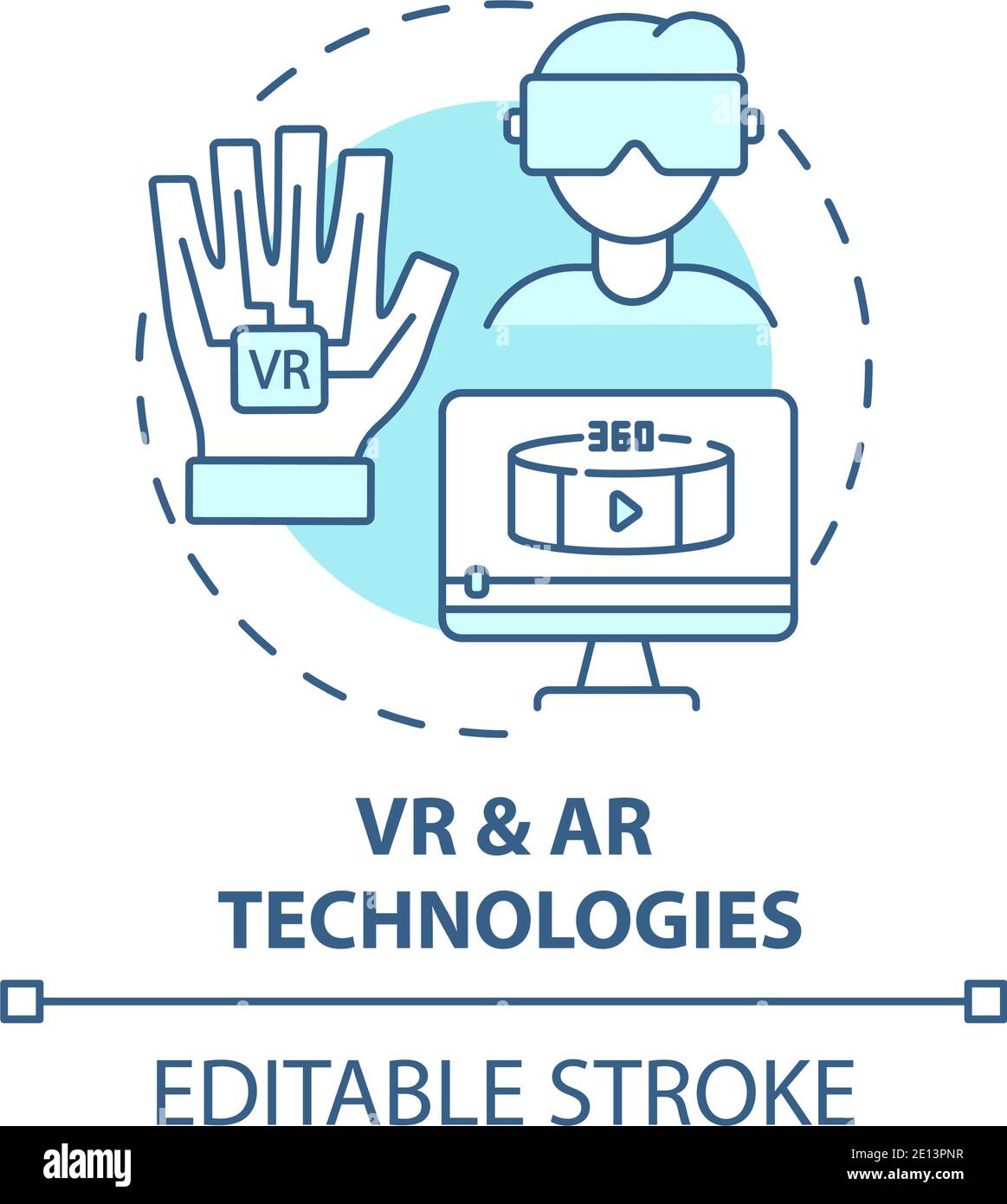 New technologies media Stock Vector Images - Alamy