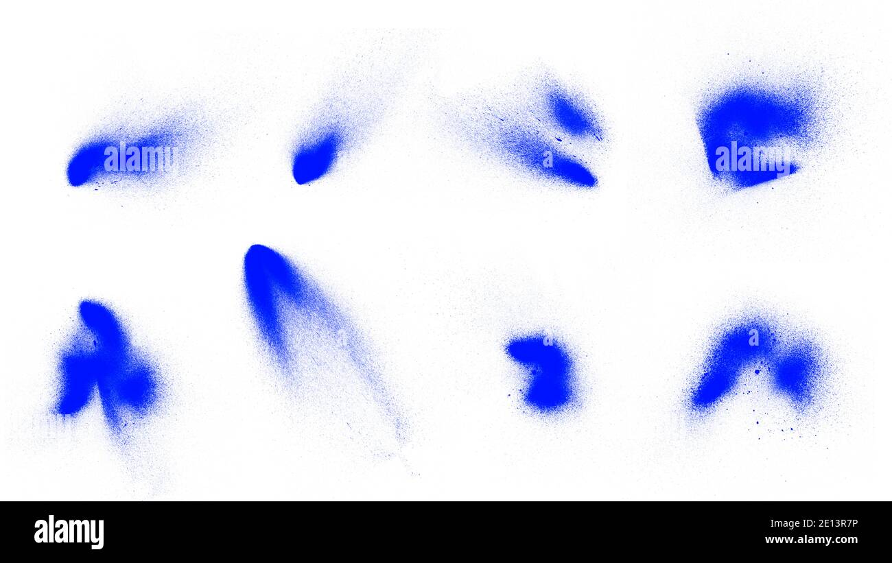Blue paint splatter hi-res stock photography and images - Alamy