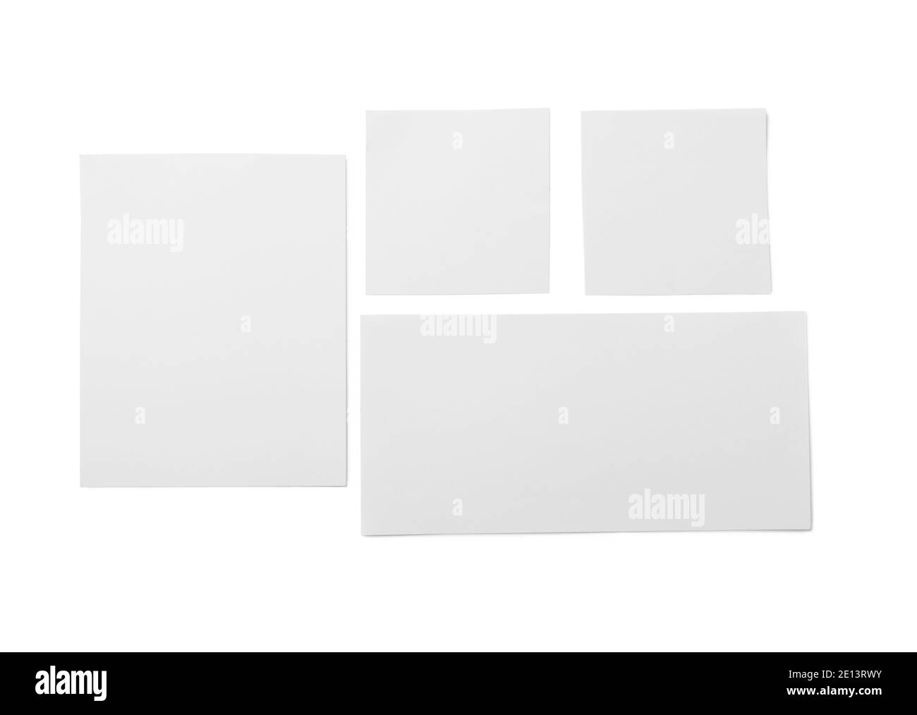 Image on paper different space Black and White Stock Photos & Images ...