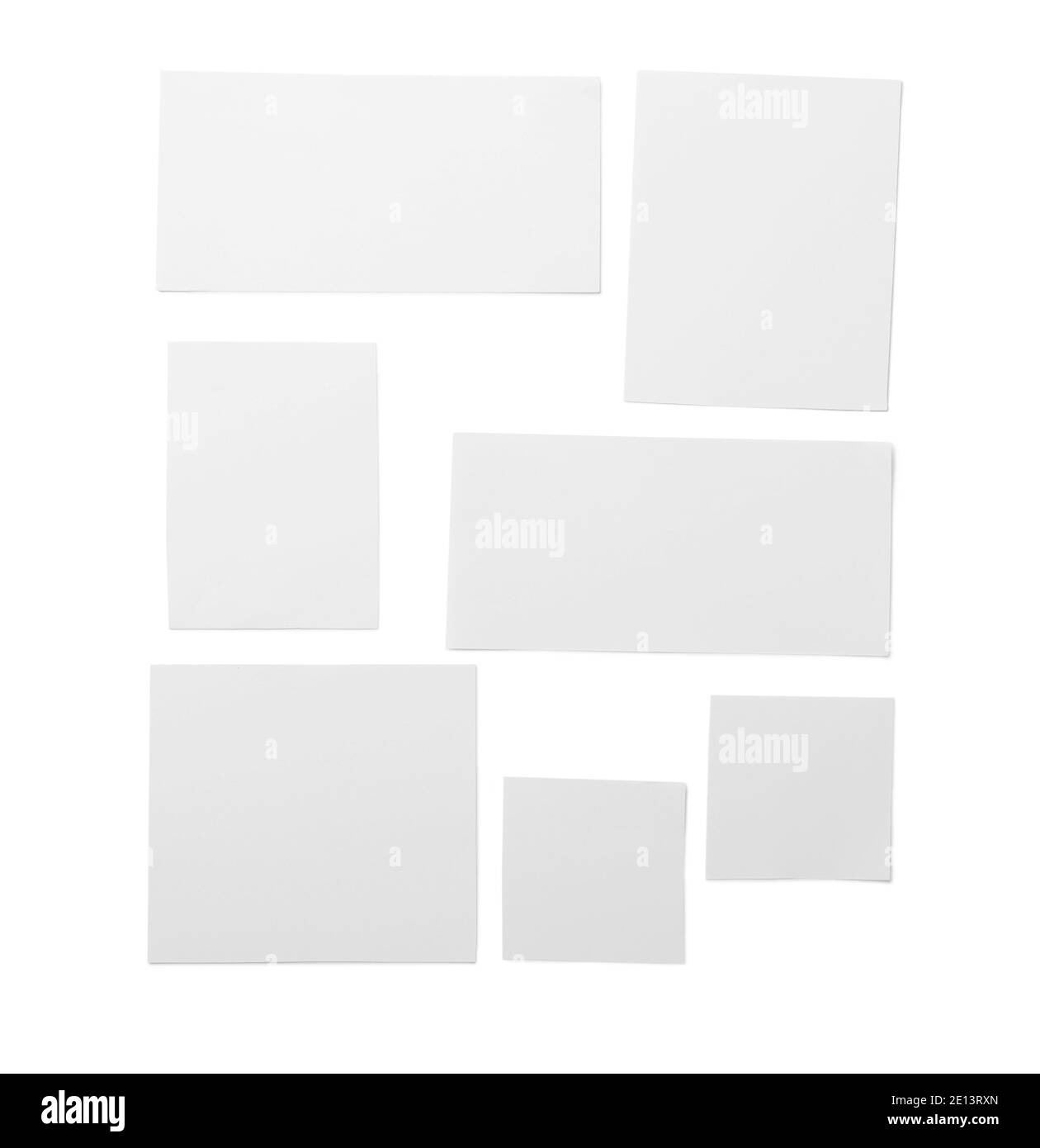 Image on paper different space Black and White Stock Photos & Images ...