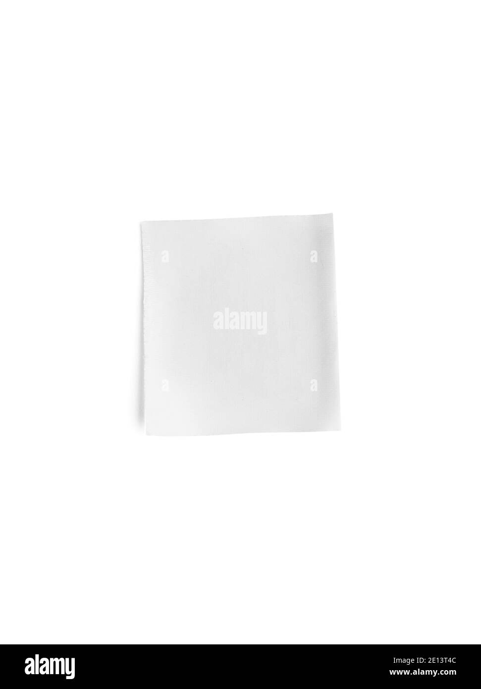 White blank clothing label Black and White Stock Photos & Images - Alamy