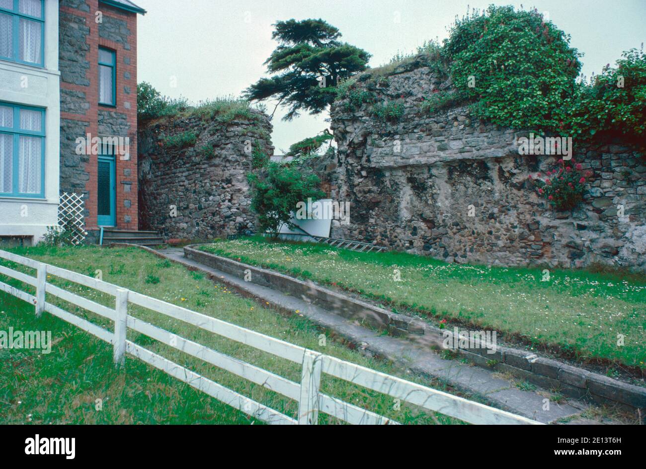 Segontium - Roman fort ruins - archaeological site in Gwynedd, Wales ...