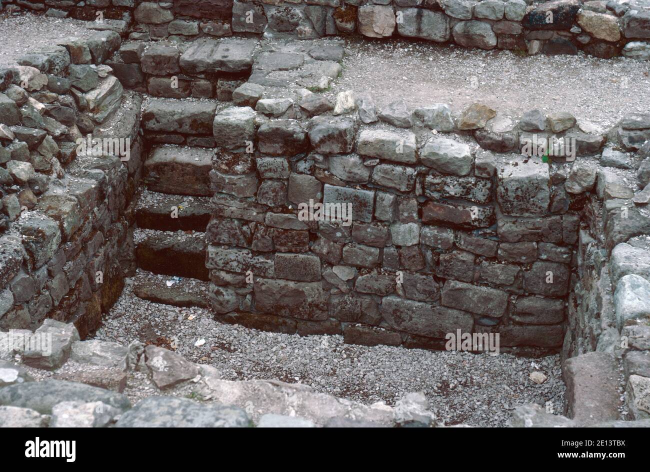 Segontium - Roman fort ruins - archaeological site in Gwynedd, Wales ...