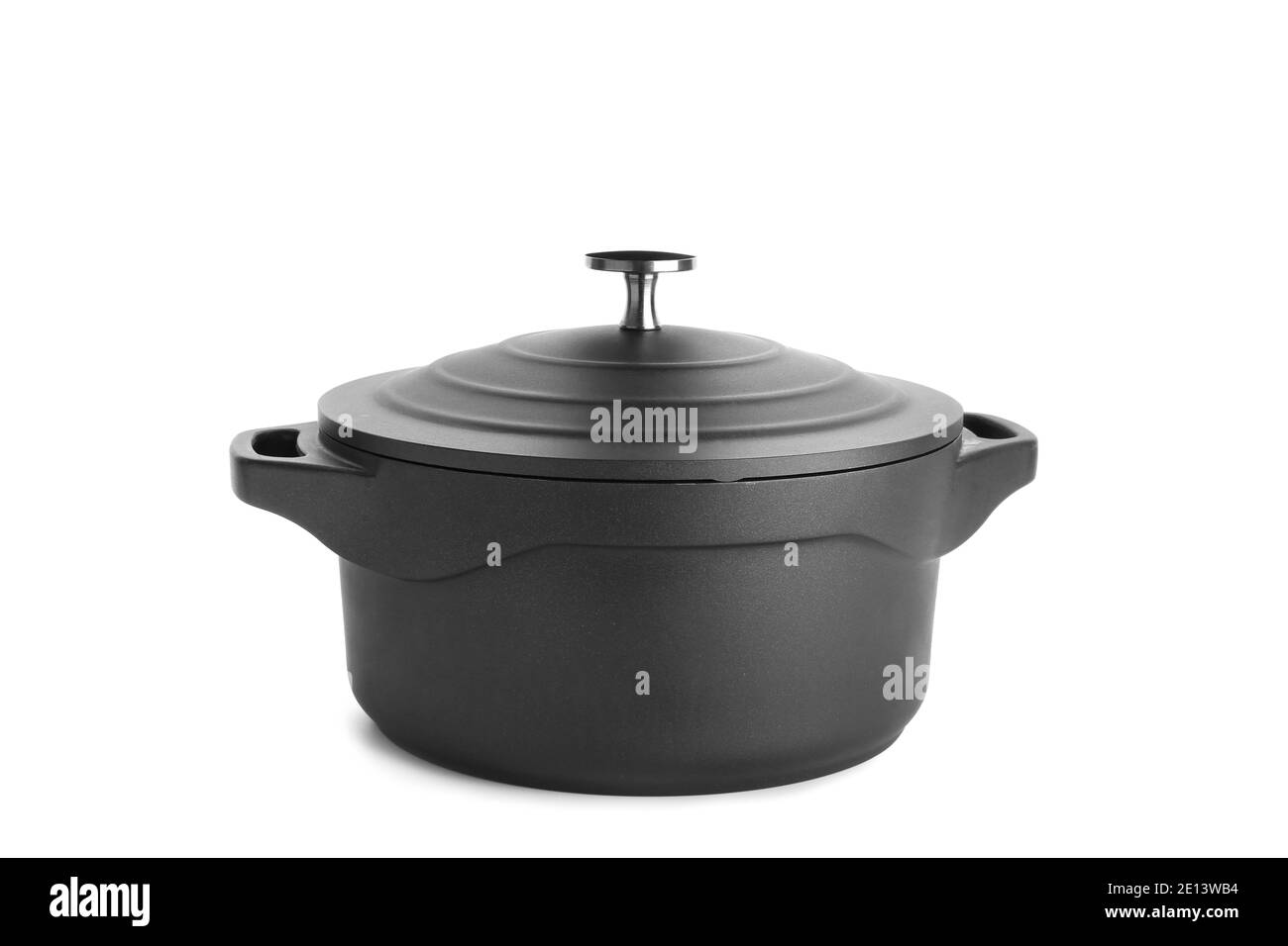 Cooking pot isolated on white background Stock Photo - Alamy