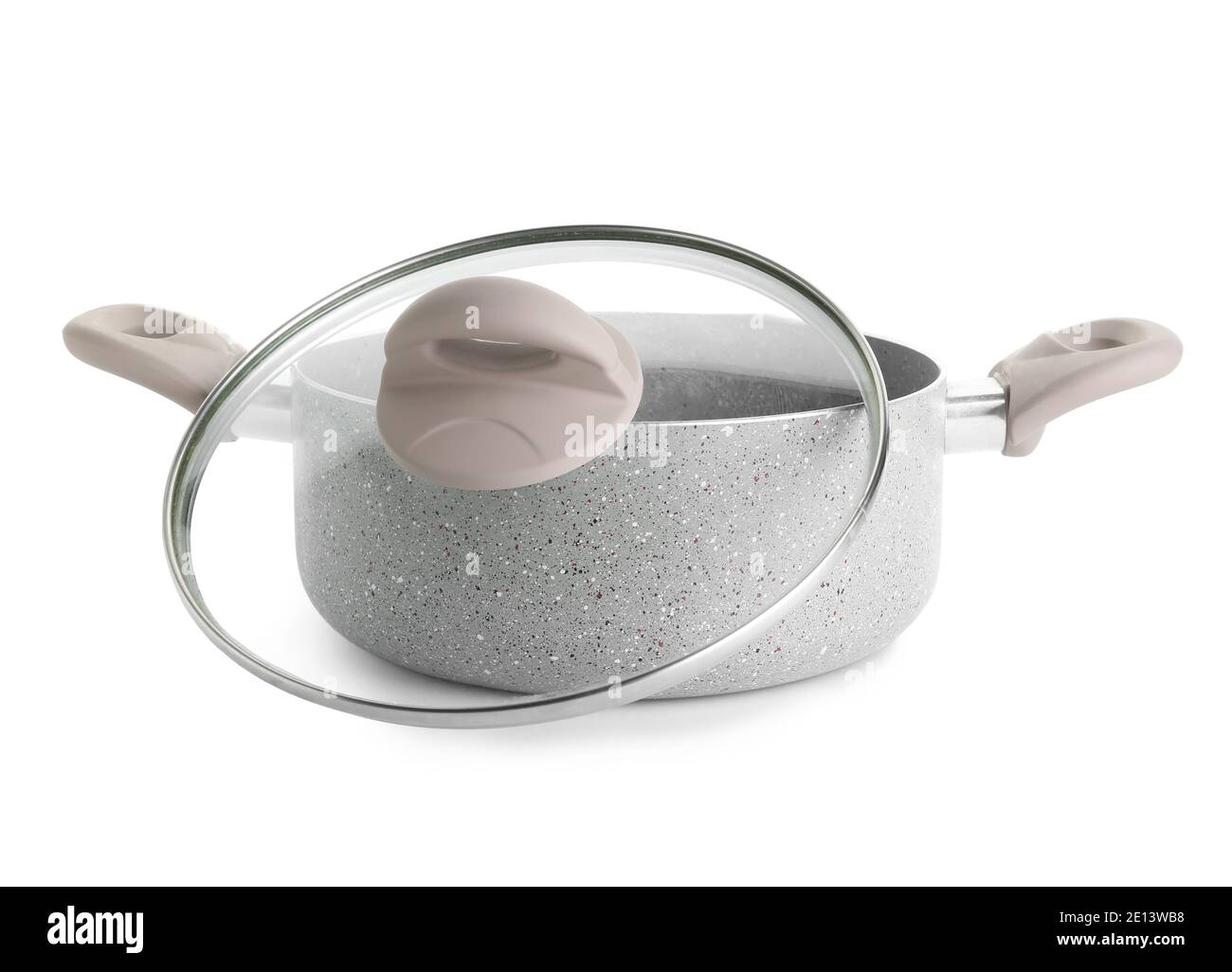 Cooking pot isolated on white background Stock Photo - Alamy