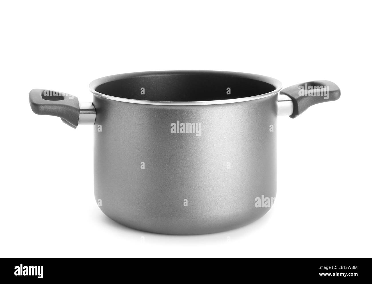 Cooking pot isolated on white background Stock Photo - Alamy
