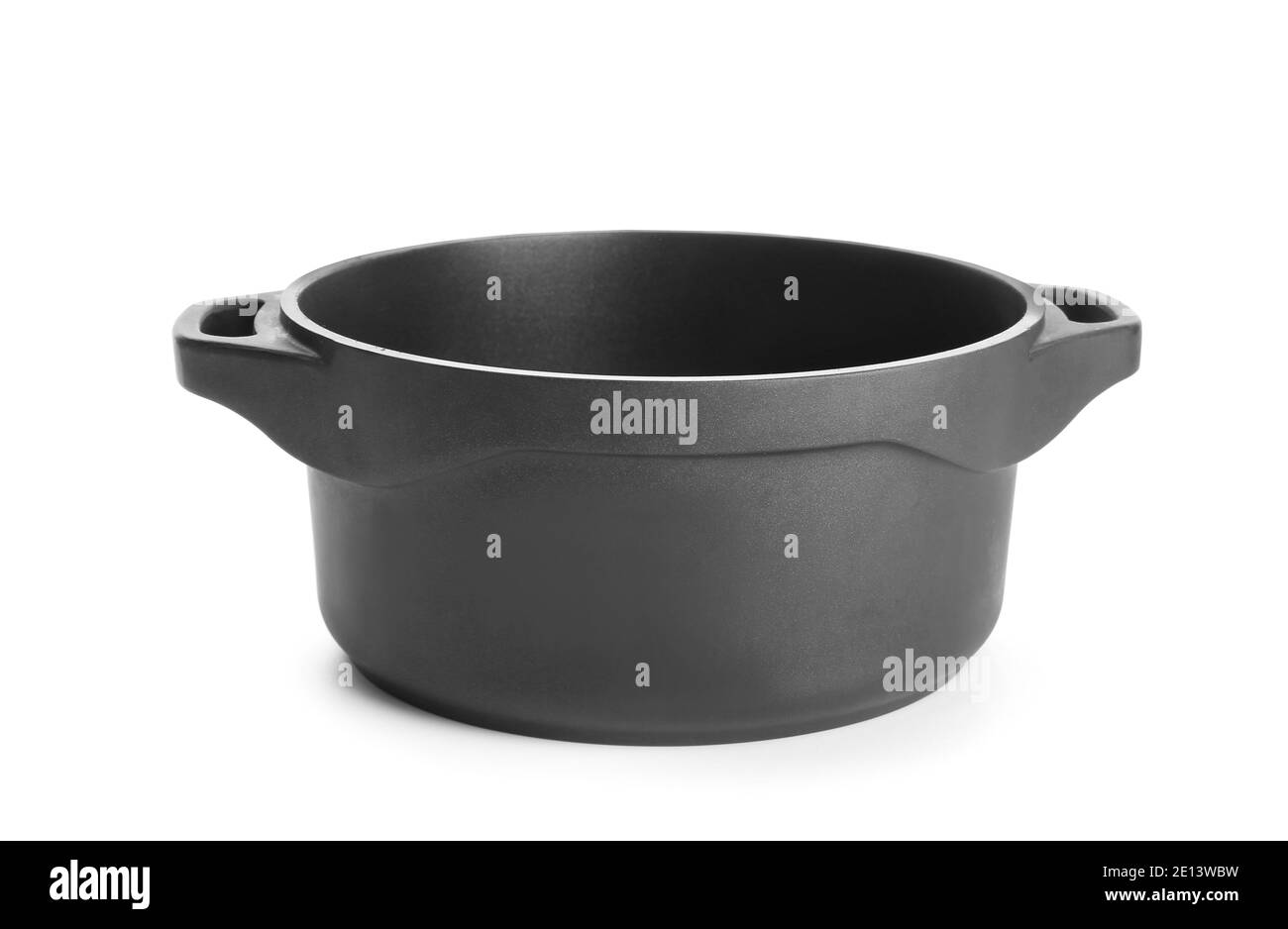 Cooking pot isolated on white background Stock Photo - Alamy