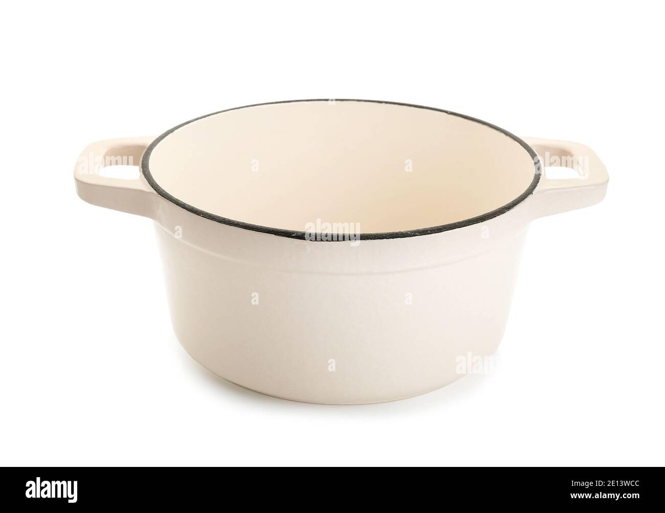 Cooking pot isolated on white background Stock Photo - Alamy