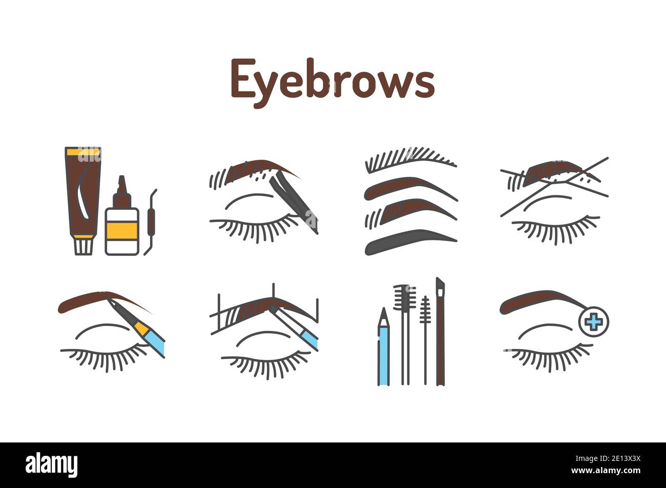 Construction mesh color line icon. Pictogram for web page, mobile app ...