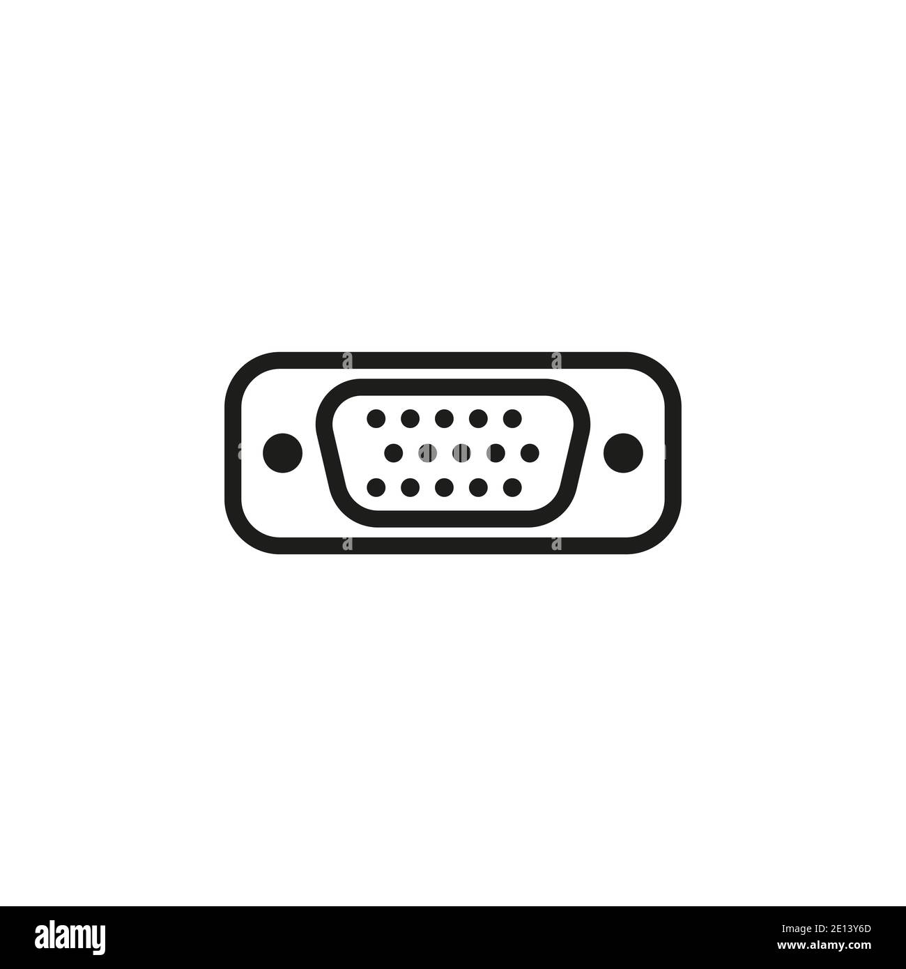 Computer video card vector icon. filled flat sign for mobile concept ...