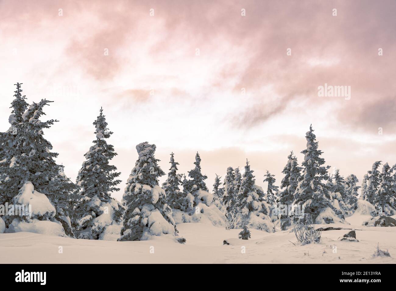 Snow covered stone hi-res stock photography and images - Alamy