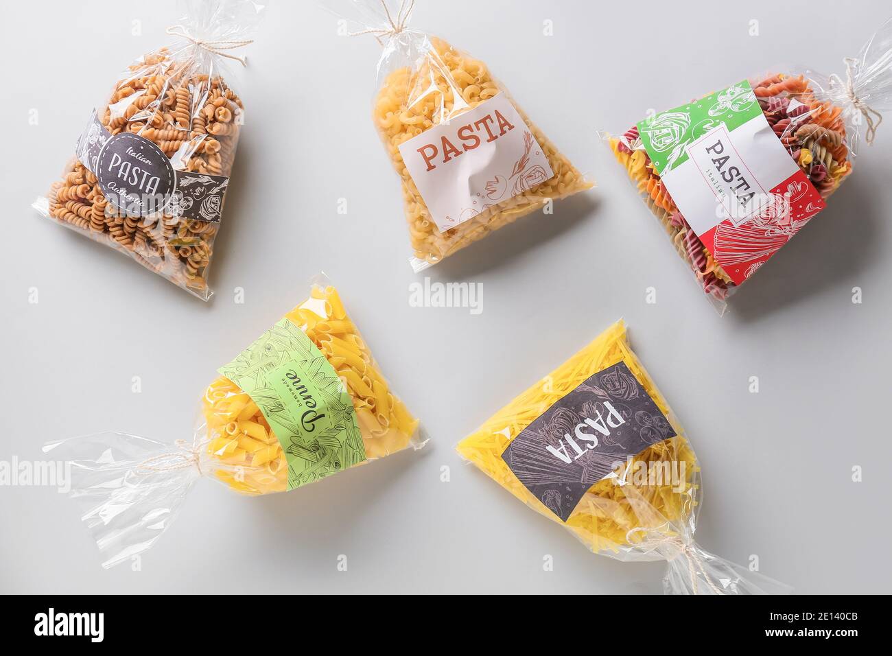 Spiral pasta pack hi-res stock photography and images - Alamy