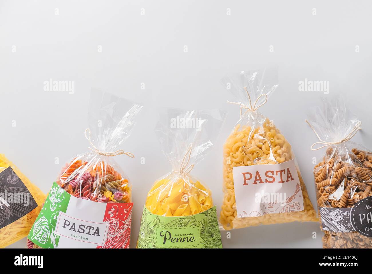 Spiral pasta pack hi-res stock photography and images - Alamy
