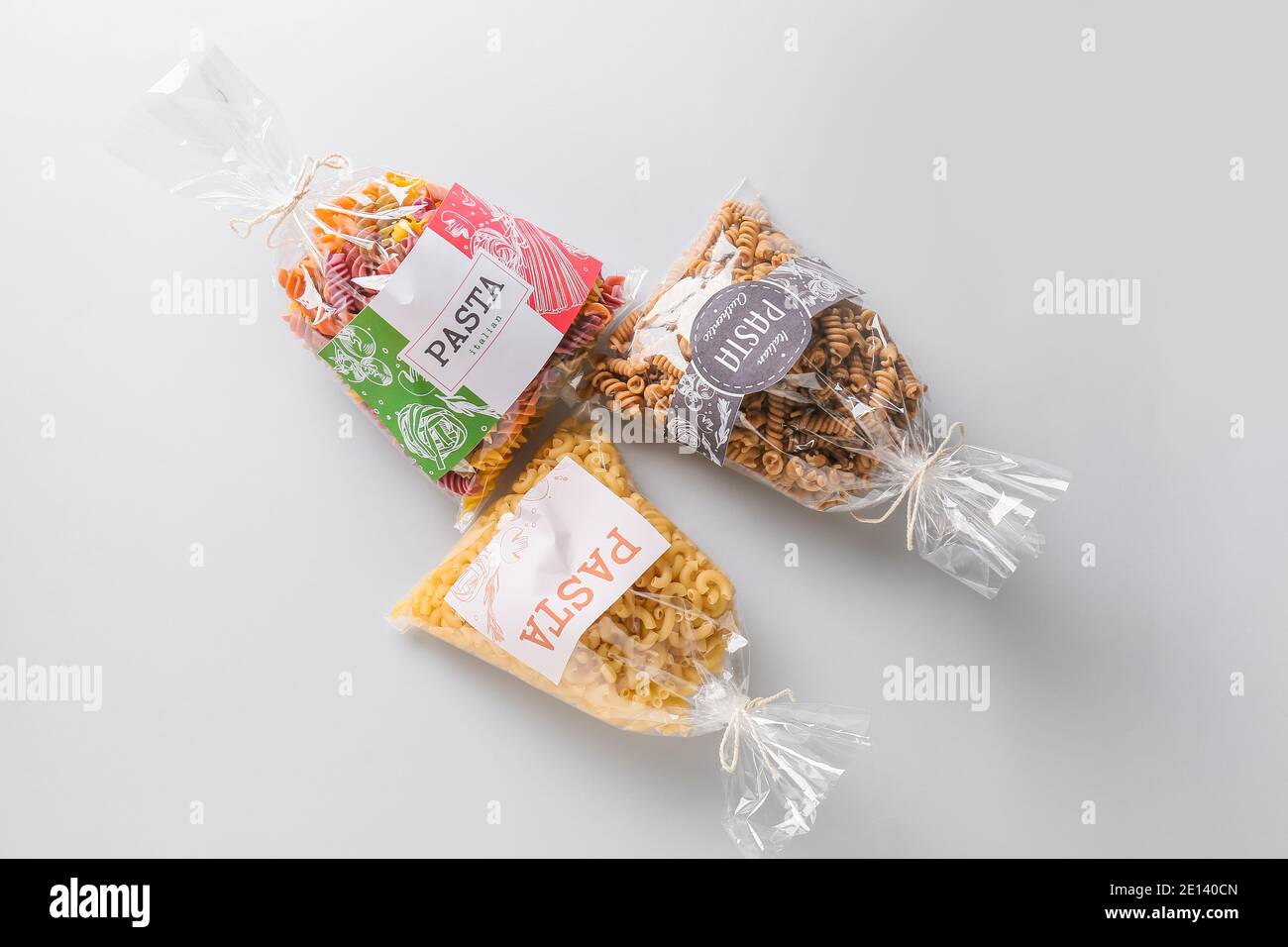 Fusilli pasta pack hi-res stock photography and images - Alamy