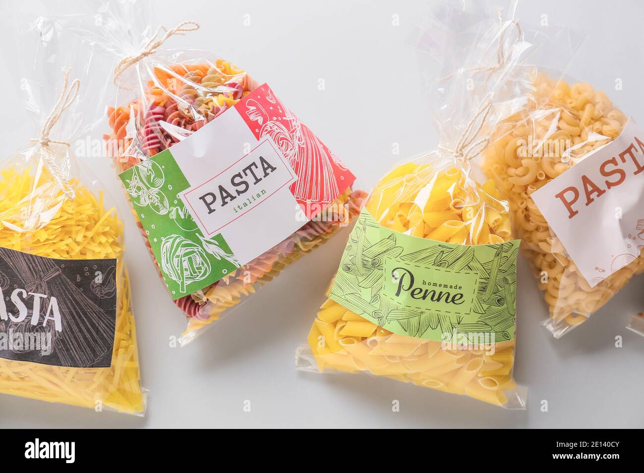 Spiral pasta pack hi-res stock photography and images - Alamy