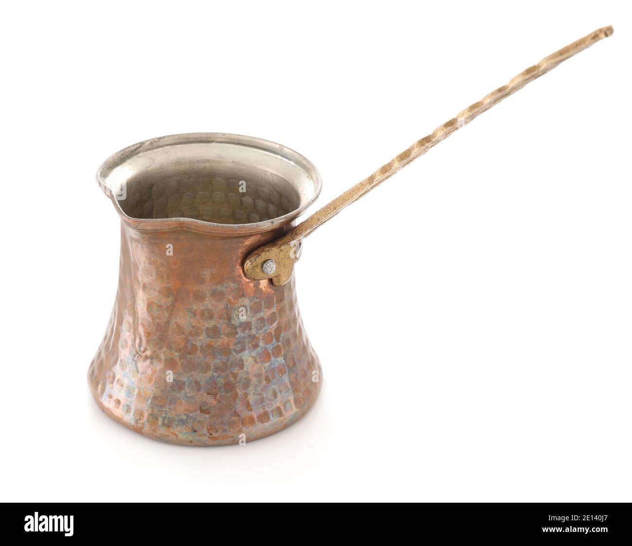 Coffee beans turkish cezve Cut Out Stock Images & Pictures - Alamy