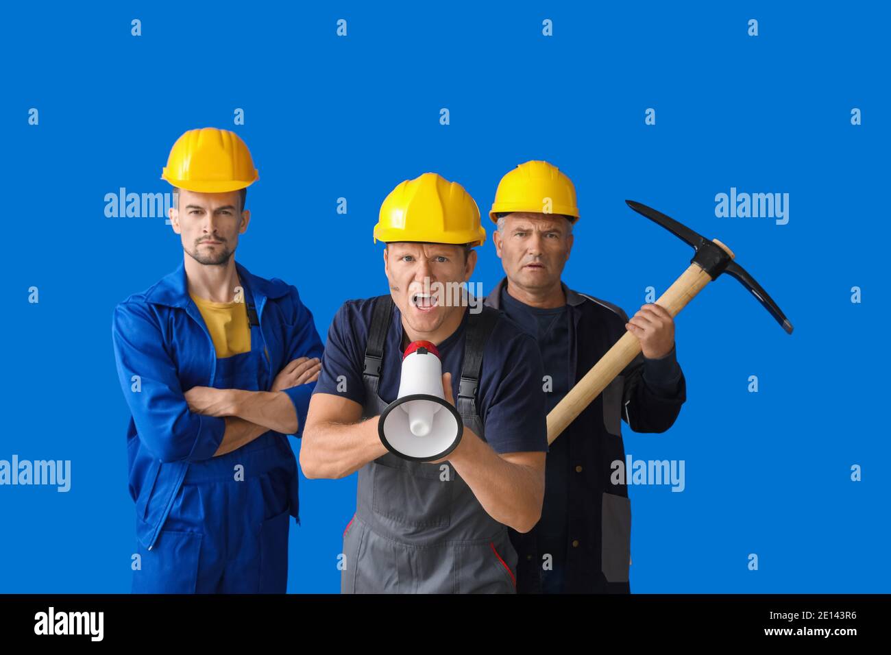 Angry miner hi-res stock photography and images - Alamy