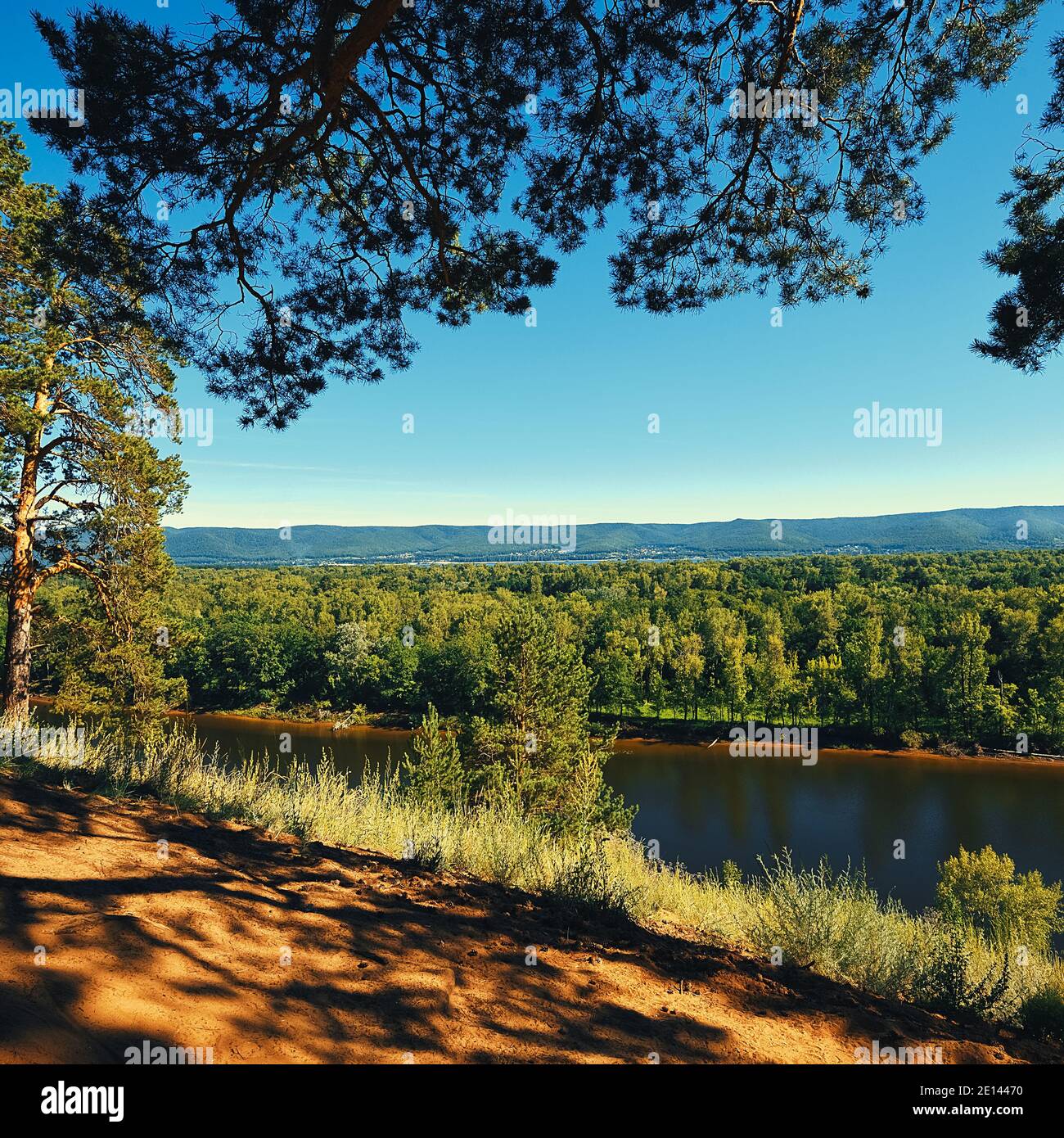 Aerial wide view scenery around hi-res stock photography and images - Alamy